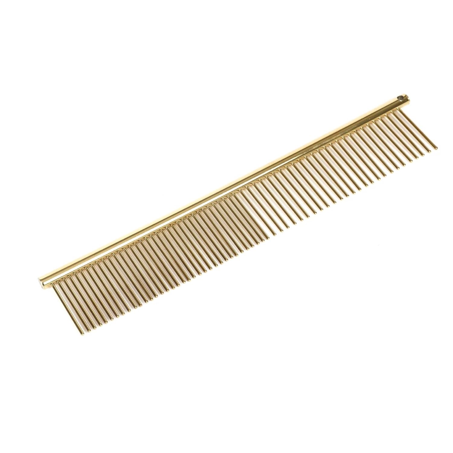Amazon.com: Professional Stainless Steel Grooming Combs with Rounded ...