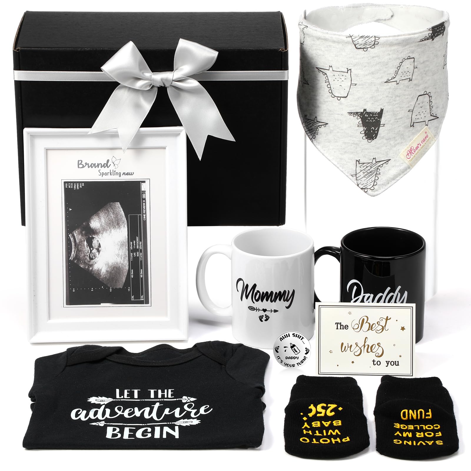 Amazon.com : Chuarry 10 Pcs Pregnancy Gifts for New Parents New Mom ...