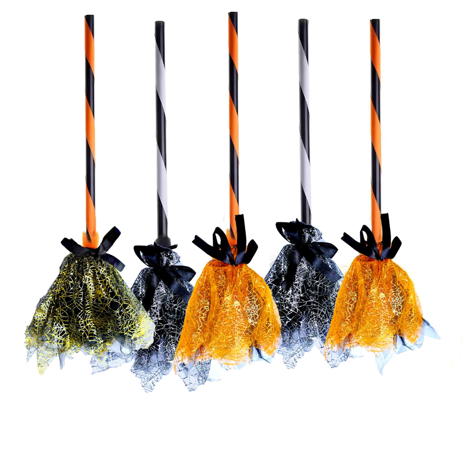 Buy Partysanthe Witch Stick Accessories Decoration Witch Broom Stick ...