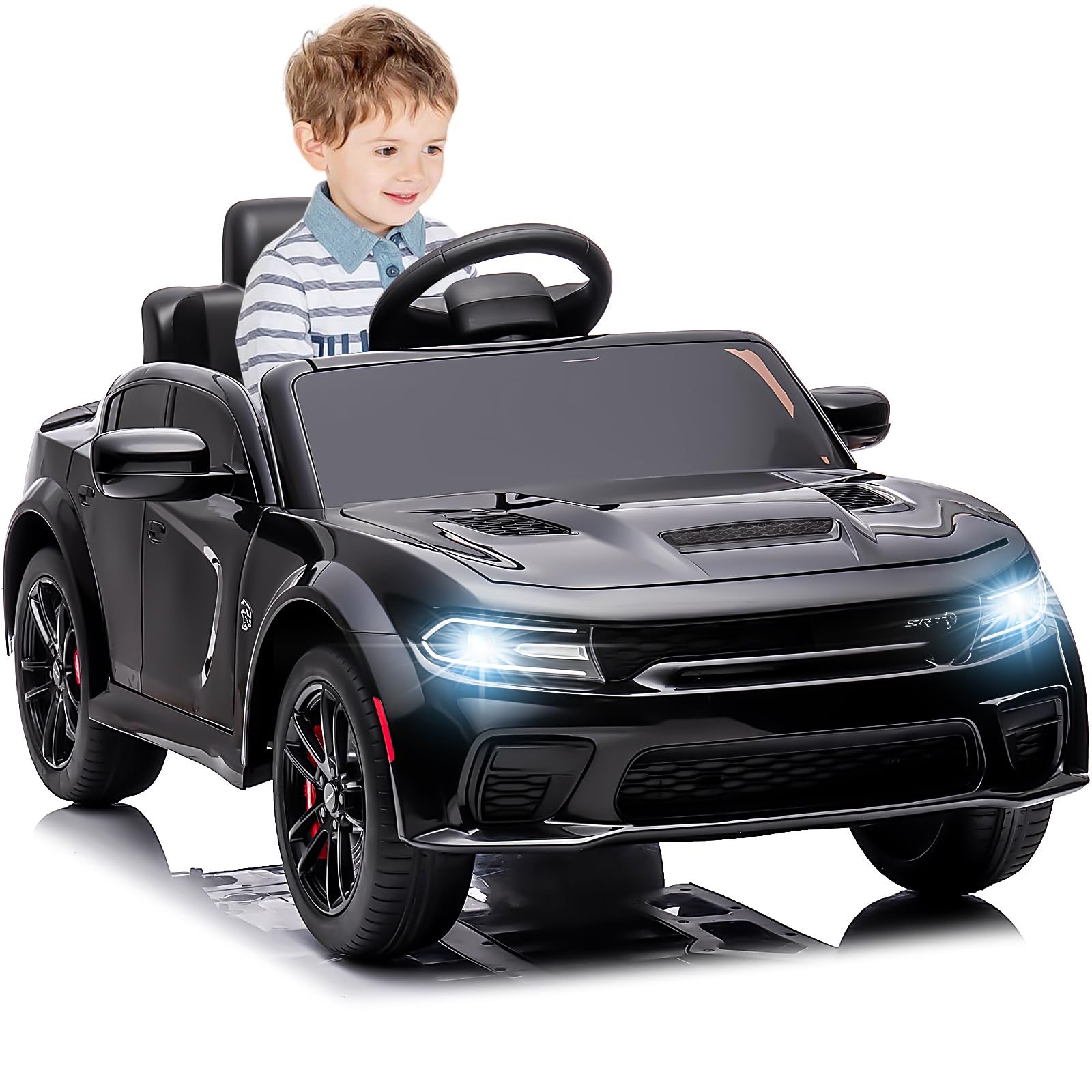 Snapklik.com : BTMWAY 12V Licensed Dodge Charger SRT Hellcat Kids ...