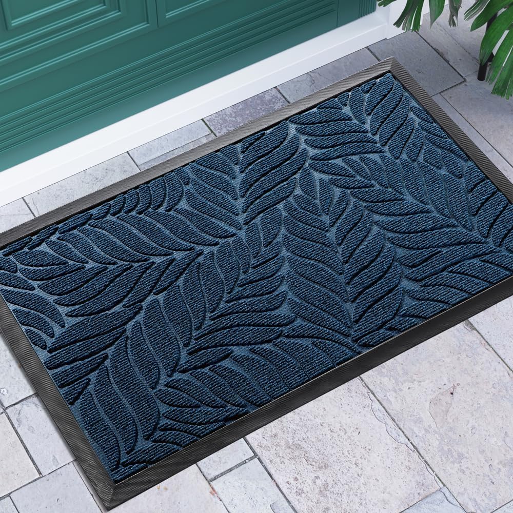Amazon.com: BEIMBEI Front Door Mat,Outdoor Door Mat,Rubber Thickened ...