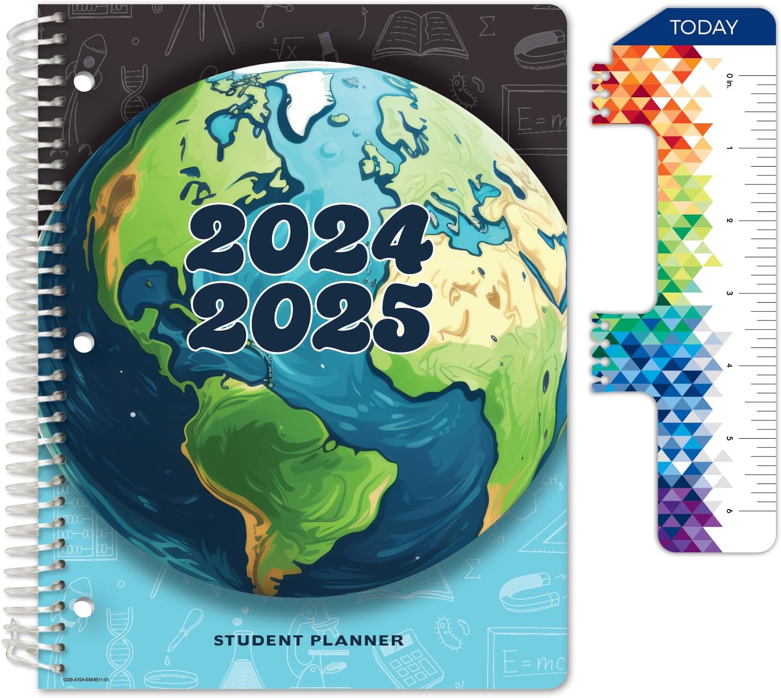 Amazon.com : Global Datebooks Dated Elementary Student Planner for ...