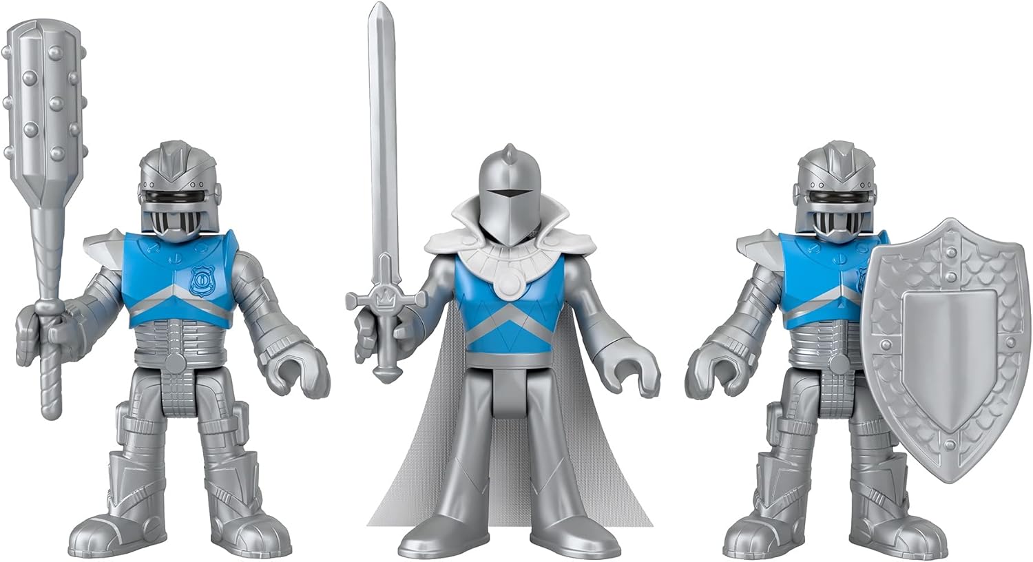 Fisher-Price Imaginext Kingdom Castle Battle Pack, Set of 6 Poseable ...