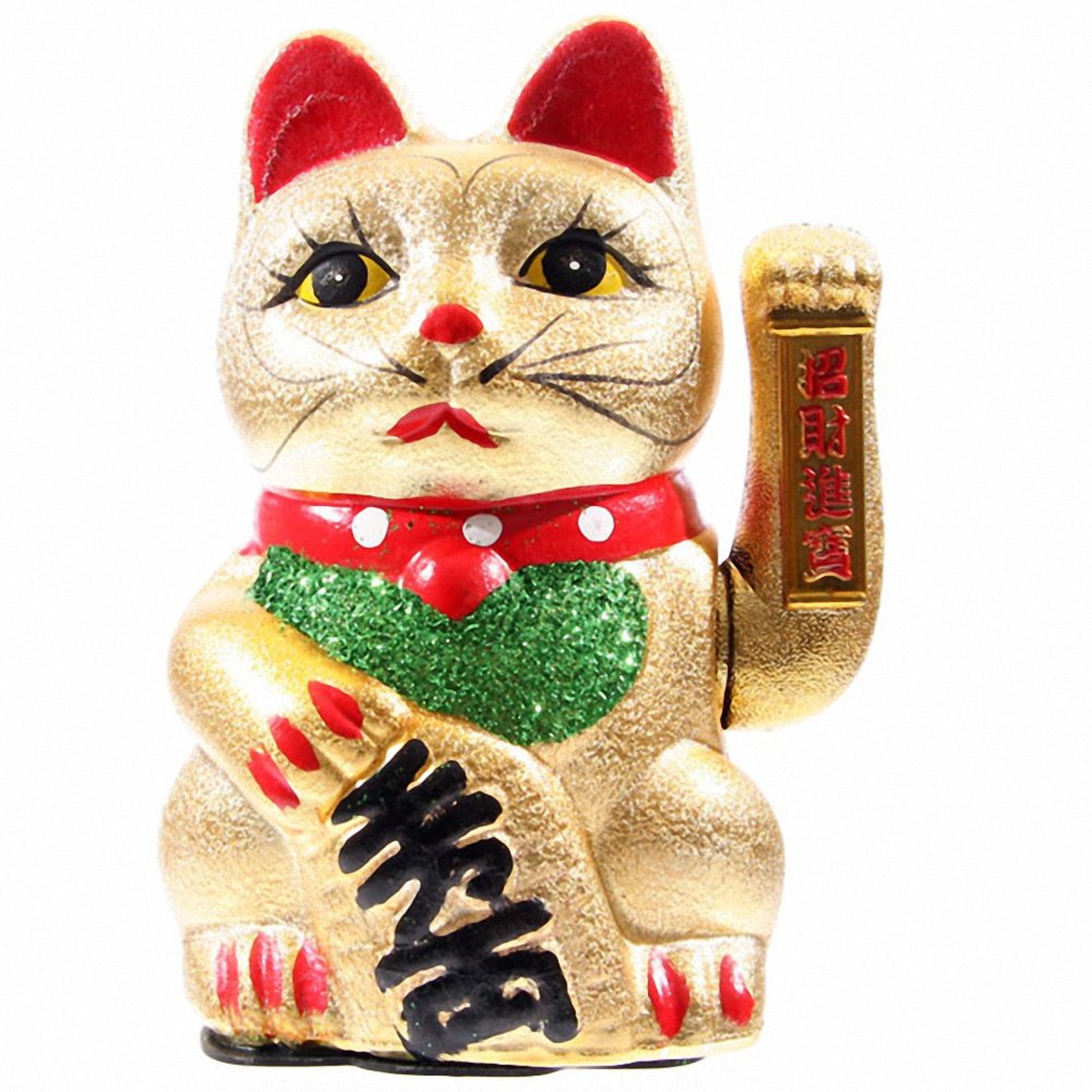 Maneki Neko Waving Cat : Amazon.co.uk: Home & Kitchen