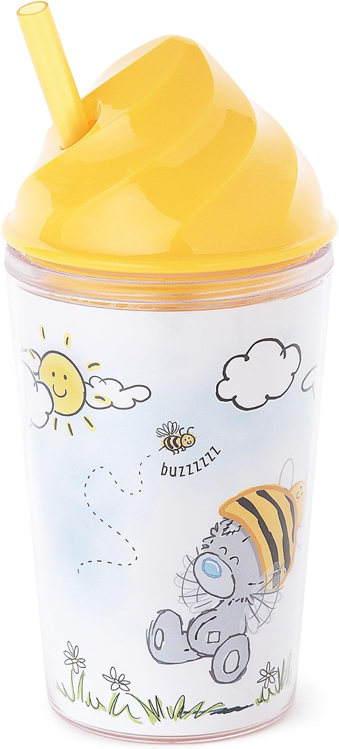 Me to You My Dinky Bear Bee Cup with Straw : Amazon.co.uk: Toys & Games