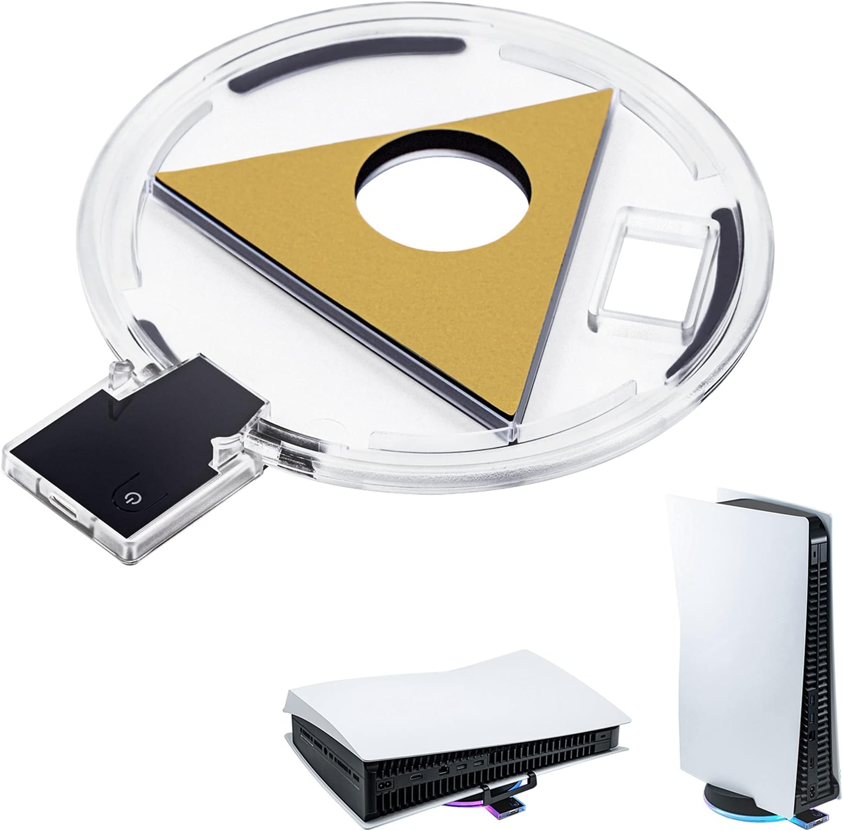 Amazon.com: Kinear Vertical Stand for PS5 Consoles - Playstation 5 Slim ...