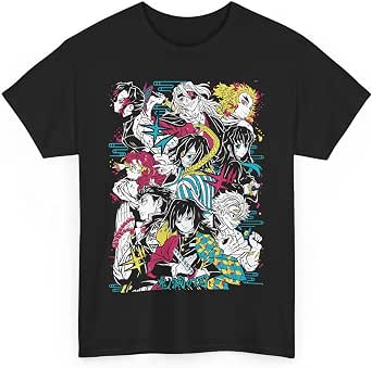Amazon.com: Hashira Shirt Japanese Anime Slayer Demon Manga Gyomei ...