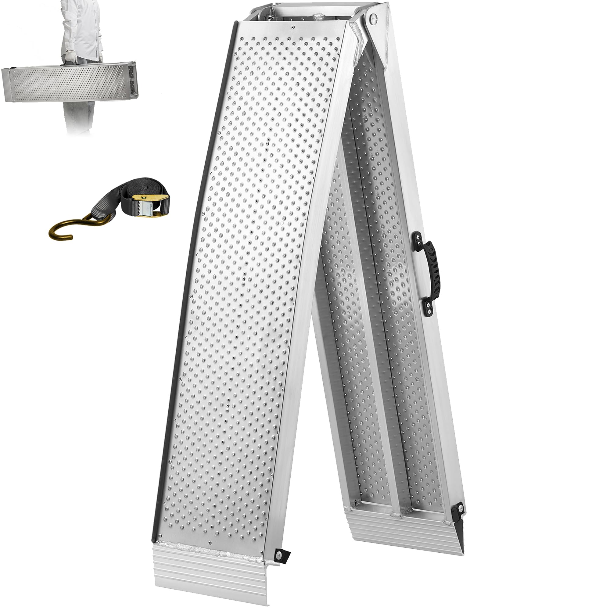 Amazon.com: LEMNISCATE Motorcycle Ramps, 89"x12" Portable Loading Ramps ...