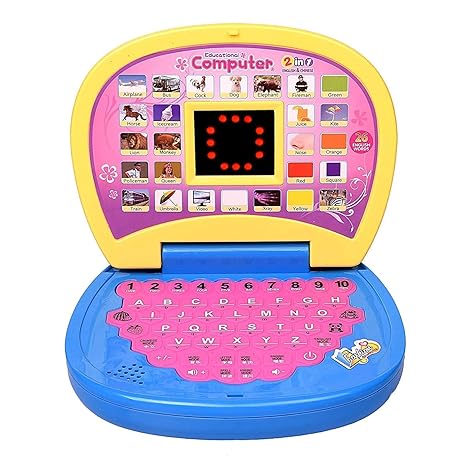 PARTEET Learning Educational Laptop Toy for Kids Boys Girls with LED ...