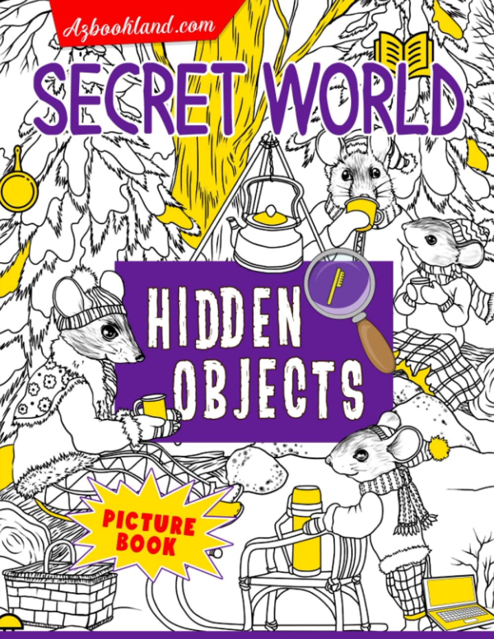 Secret World Hidden Objects Picture Book: Challenge Activities Game ...