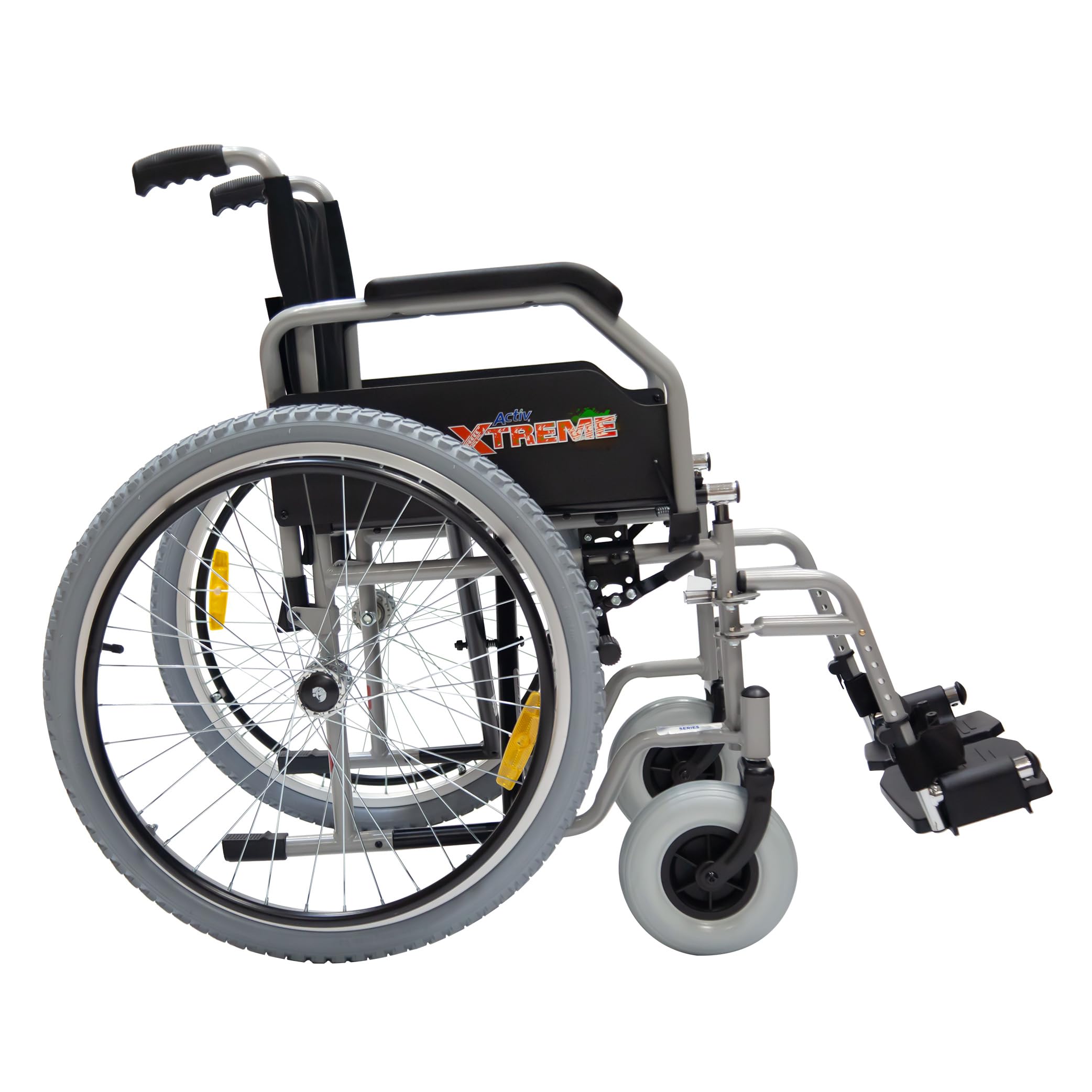 Silla de Ruedas Activ Xtreme ReActiv, Brazos FlipUp y Descansapies ...