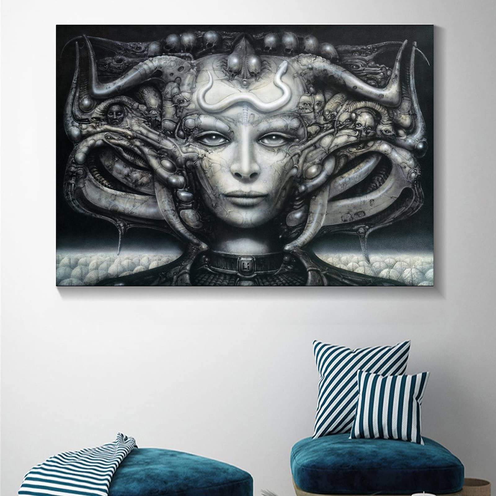 Giger Paintings Macht Und Ohnmacht, 1987 H.R. Giger WikiArt.org