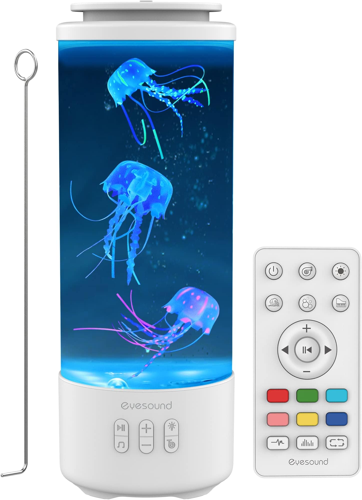 Wireless Express Jellyfish Mood Lamp with Bluetooth Speaker, Color ...