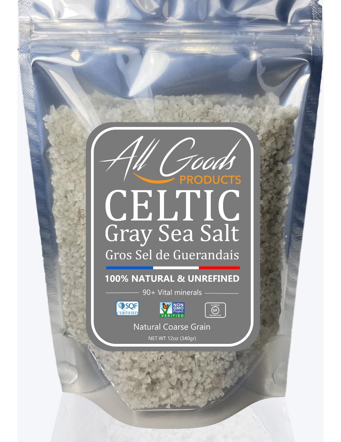 Amazon.com : All Goods Mineral Celtic Salt Organic 82 Minerals Coarse ...