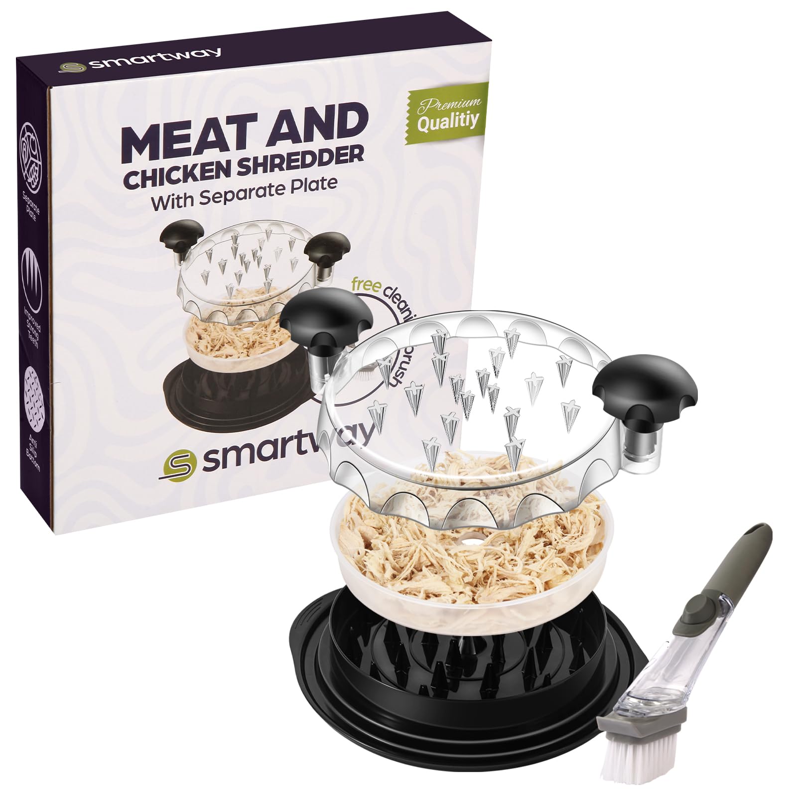 Amazon.com: Chicken Shredder – Separate Plate, Automatic Soap Dispenser ...