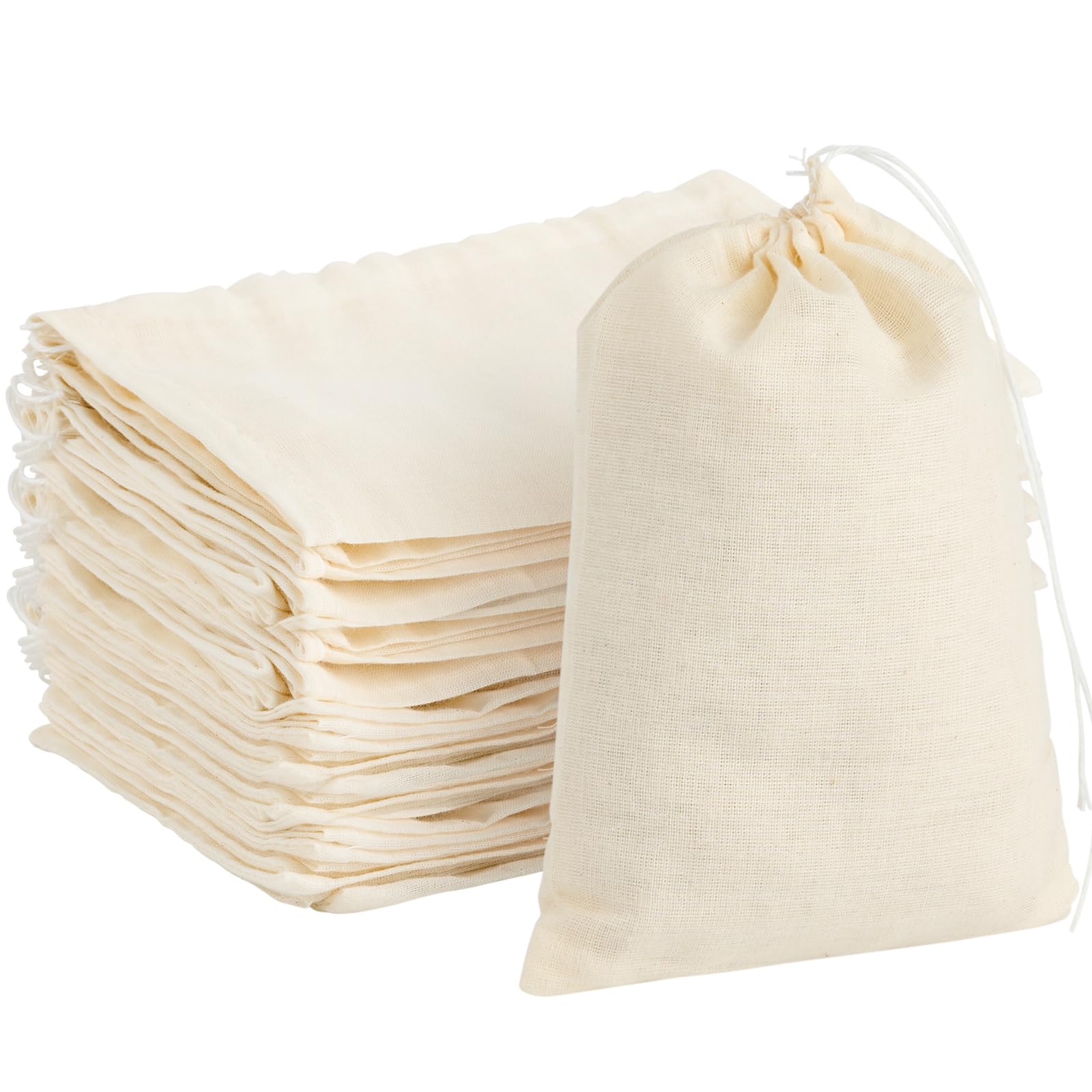 Amazon.com: TUZAZO 24 Pack Reusable Tea Bags, Soup Bags, Cheesecloth ...