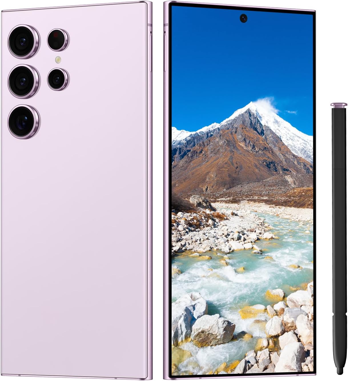 Smart Phone C24 Ultra Unlocked Cell Phones Android 13 Phones 8+256GB/6. ...