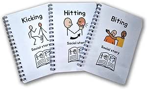 Mini Social Stories - Kicking, Biting, Hitting - Autism, special needs ...