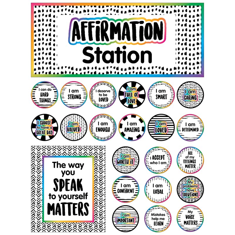 Affirmation Station Bulletin Board Set : Amazon.ca: Office Products