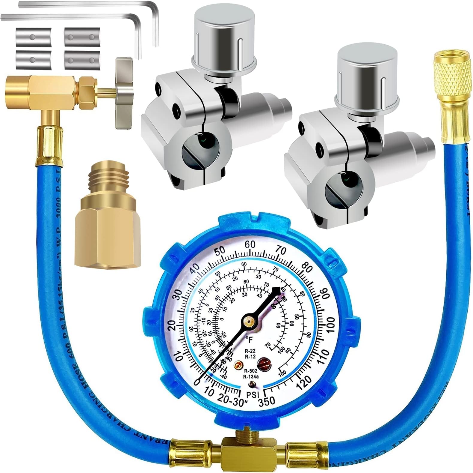 Amazon.com: Refrigerator Freon Recharge Kit, R134a Refrigerant Recharge ...