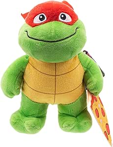 Mattel Teenage Mutant Ninja Turtle - Turtle Tot Raphael | Soft Action Toy Figure Ages 3 ...