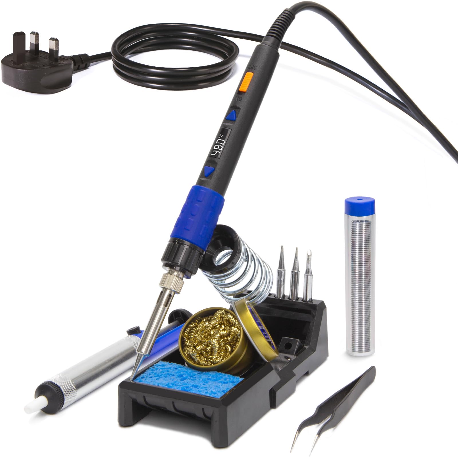 YIHUA 928D-III Portable Digital Soldering Iron Kit with Temperature ...