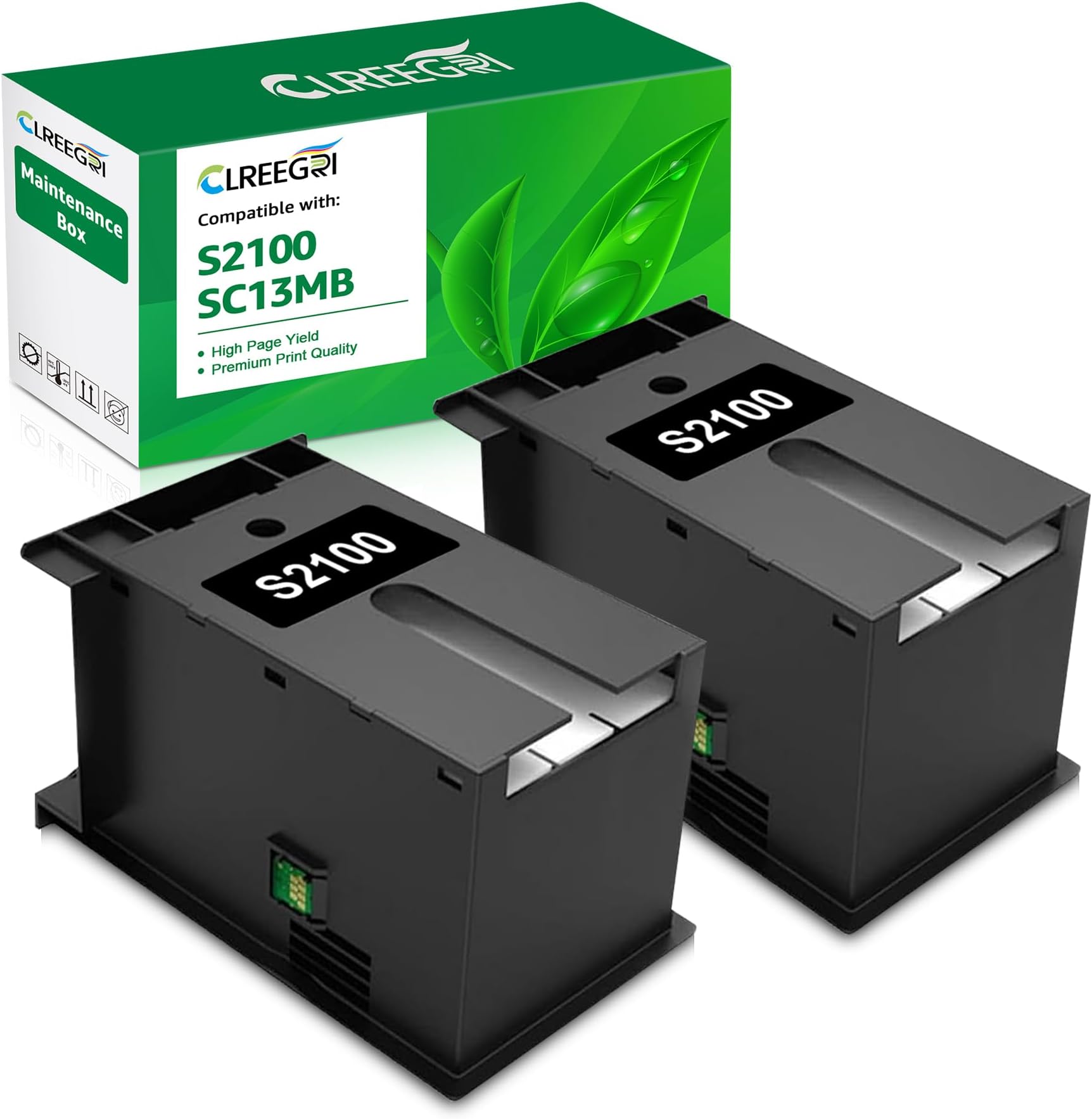 Amazon.com: Remanufactured C13S210057 Maintenance Box, SC13MB Waste Ink ...