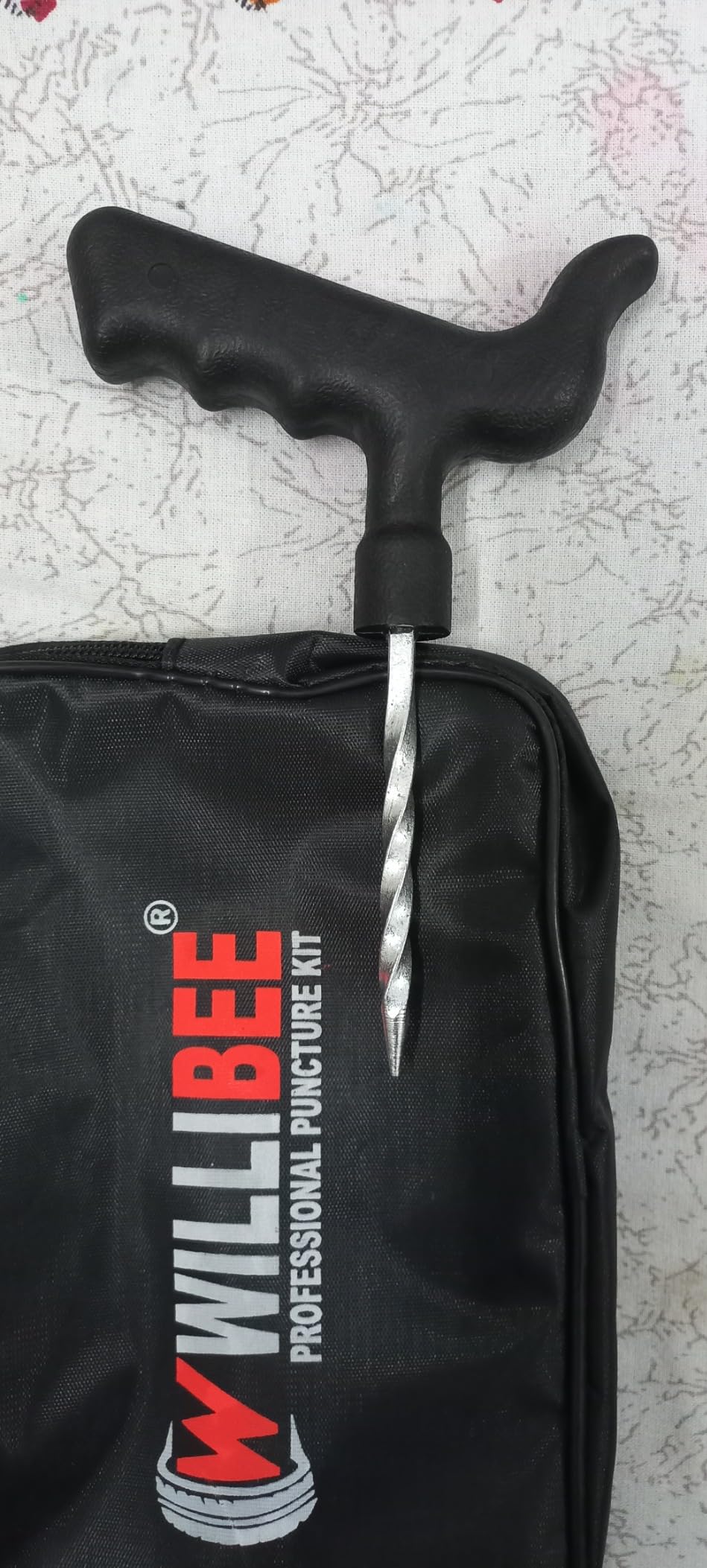 WILLIBEE 6 in 1 Universal Tubeless Tire Puncher Kit (with Storage Bag ...