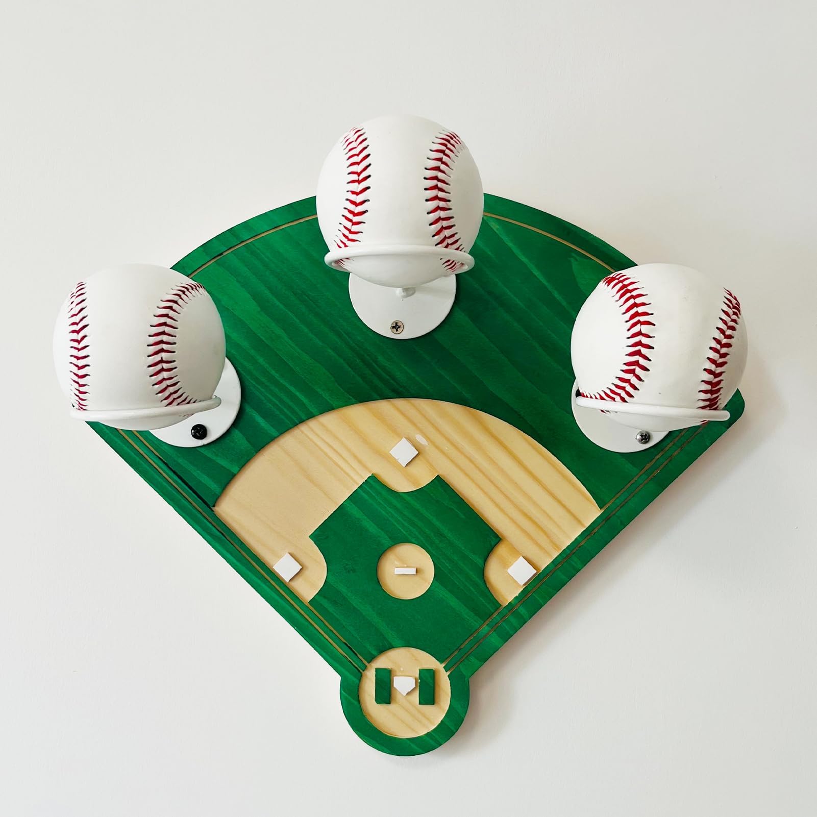 Amazon.com: Wood Baseball Display Stand, Baseball Holder, Baseball ...