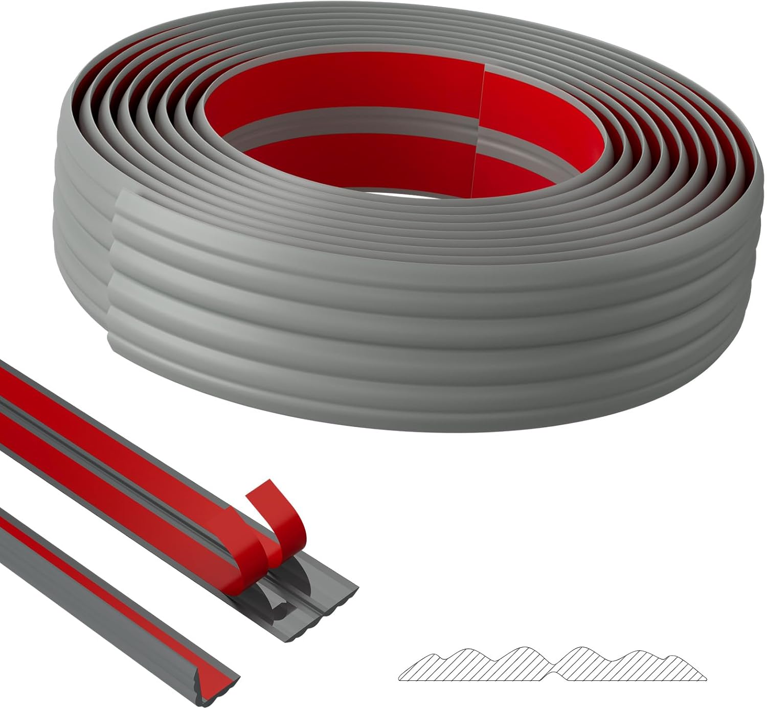 Amazon.com: Duzzy Wall Corner Protector Trim, 20 Feet Flexible Inside ...