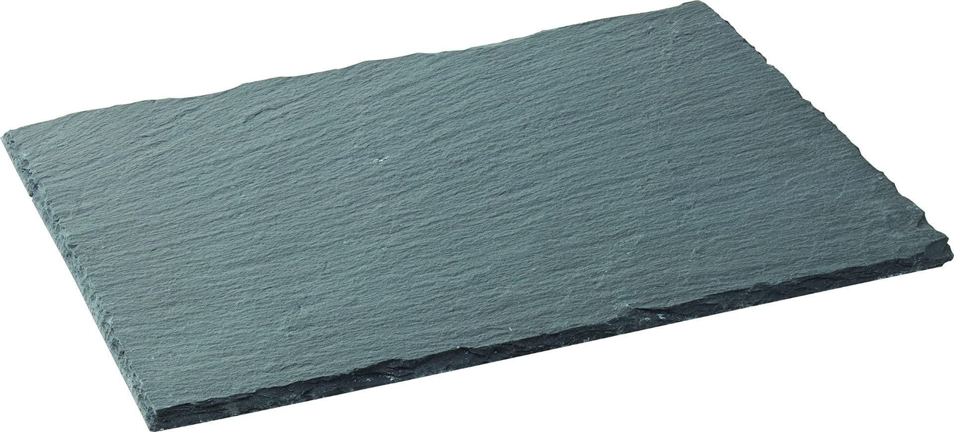 Utopia Large Rectangular Slate Platter 22 x 30cm - Case of 6 - Slate ...
