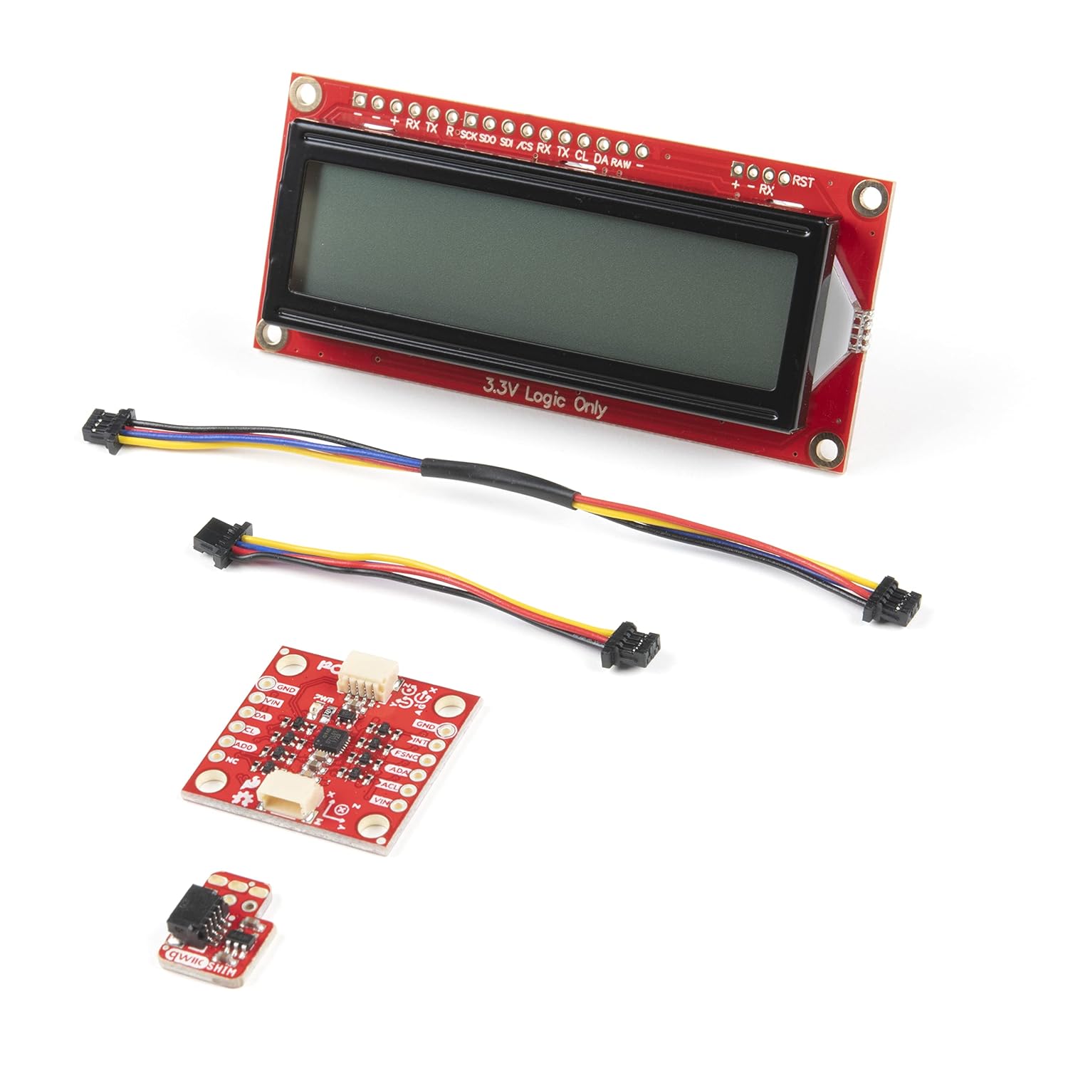 Amazon.com: SparkFun Qwiic Shim Kit for Raspberry Pi (Not Included) - Also Includes Qwiic SerLCD ...