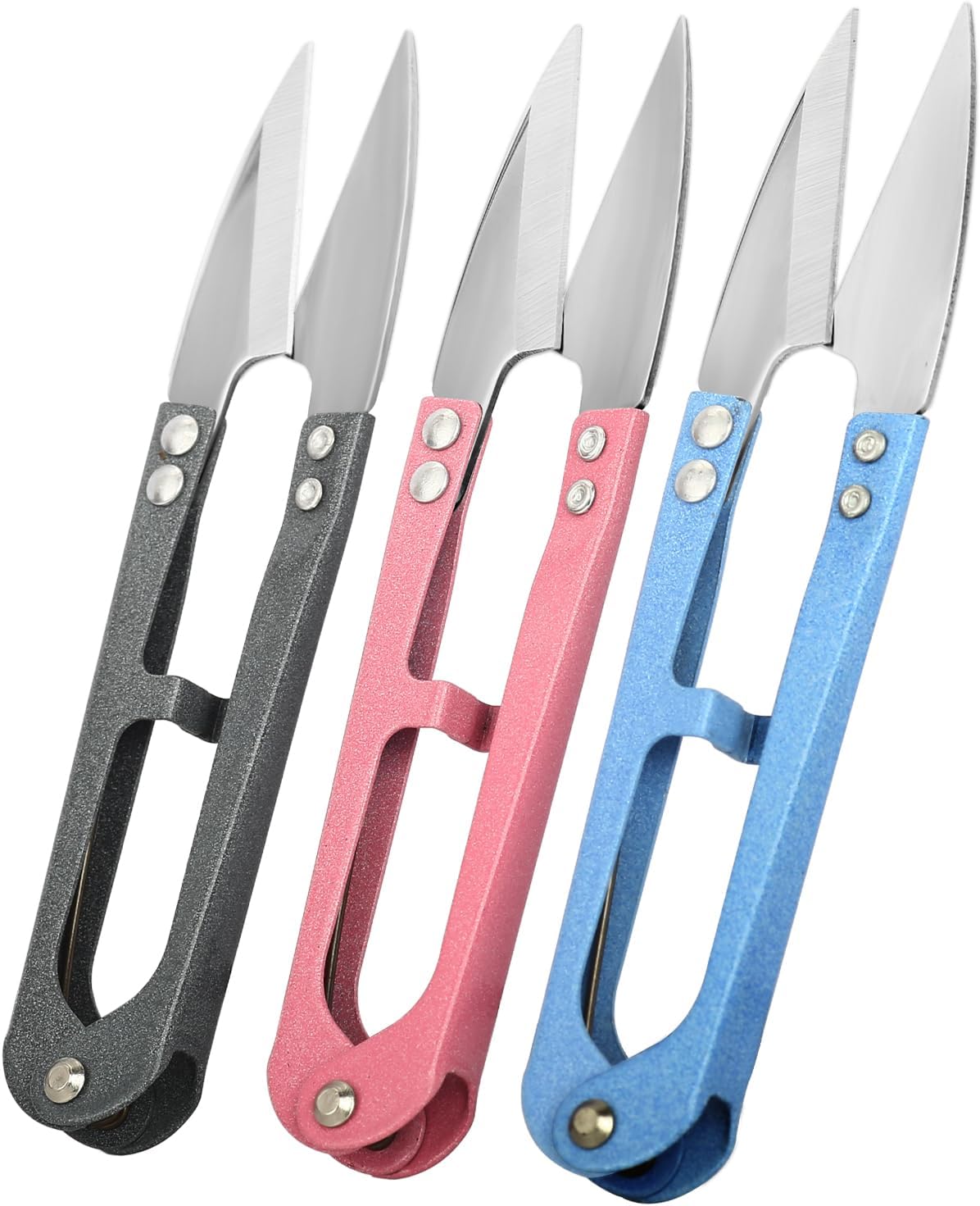 Amazon.com: DEEINN 4.1inch Sewing Scissors(pack of 3) Yarn Thread ...