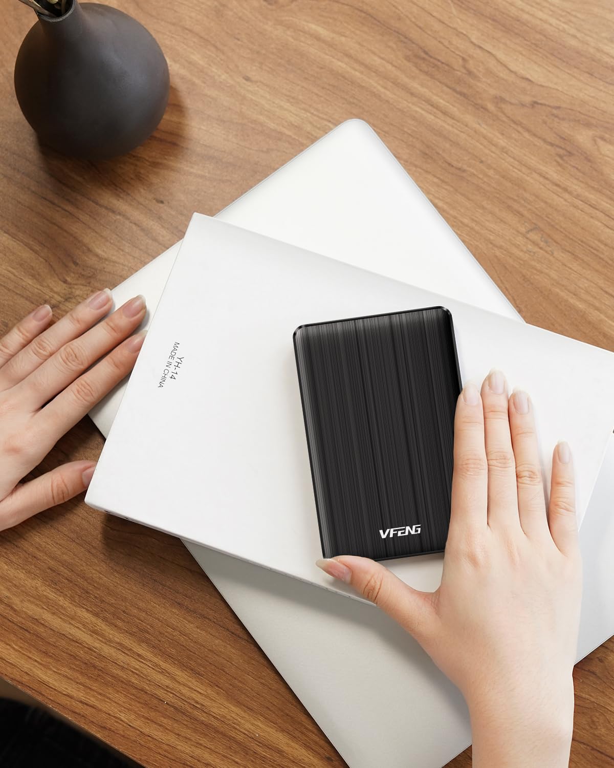 VFENG 1TB Portable External Hard Drive, Ultra Slim 2.5" USB 3.0 HDD ...