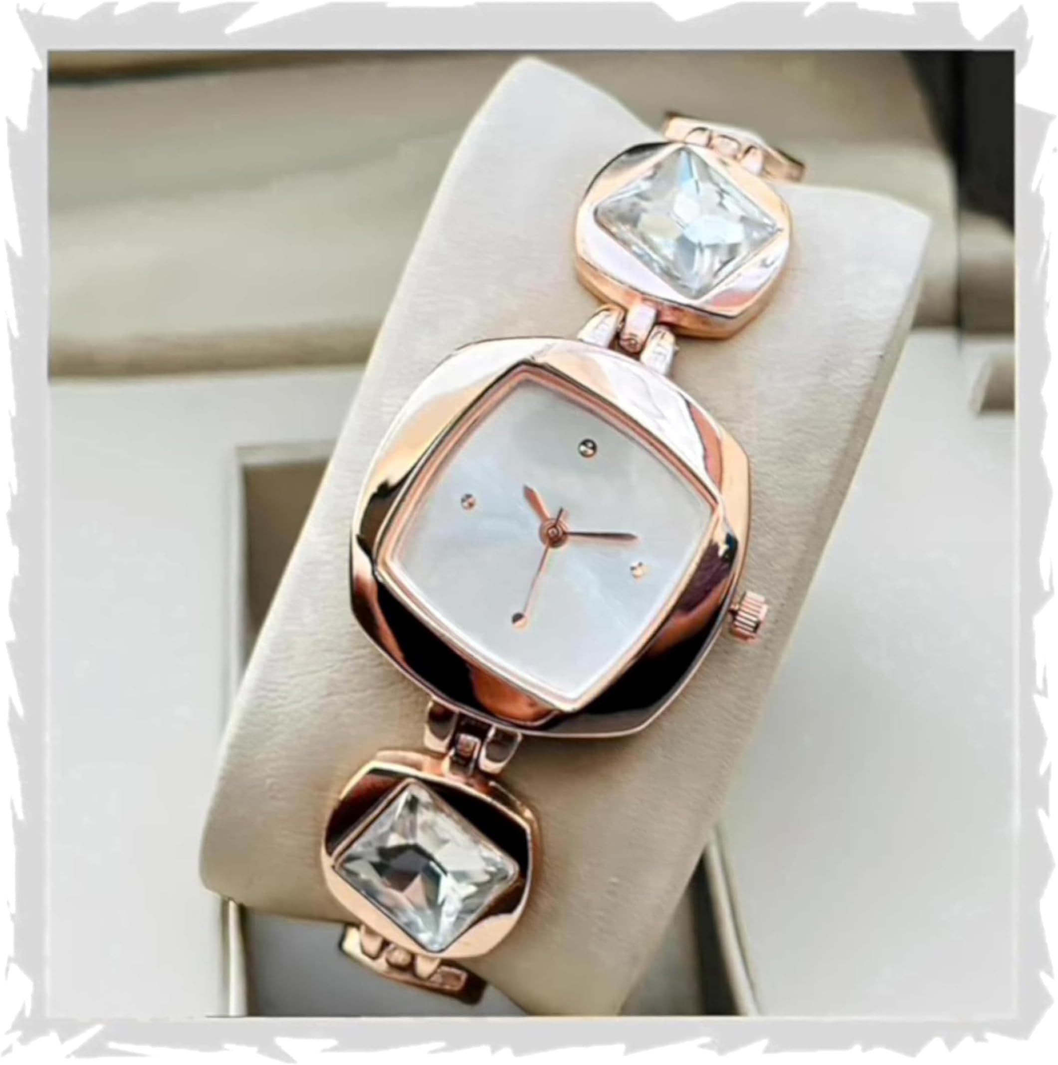 Buy Fossil Watch Ring Gold dial ES5246 for Women, Analog, Stainless ...