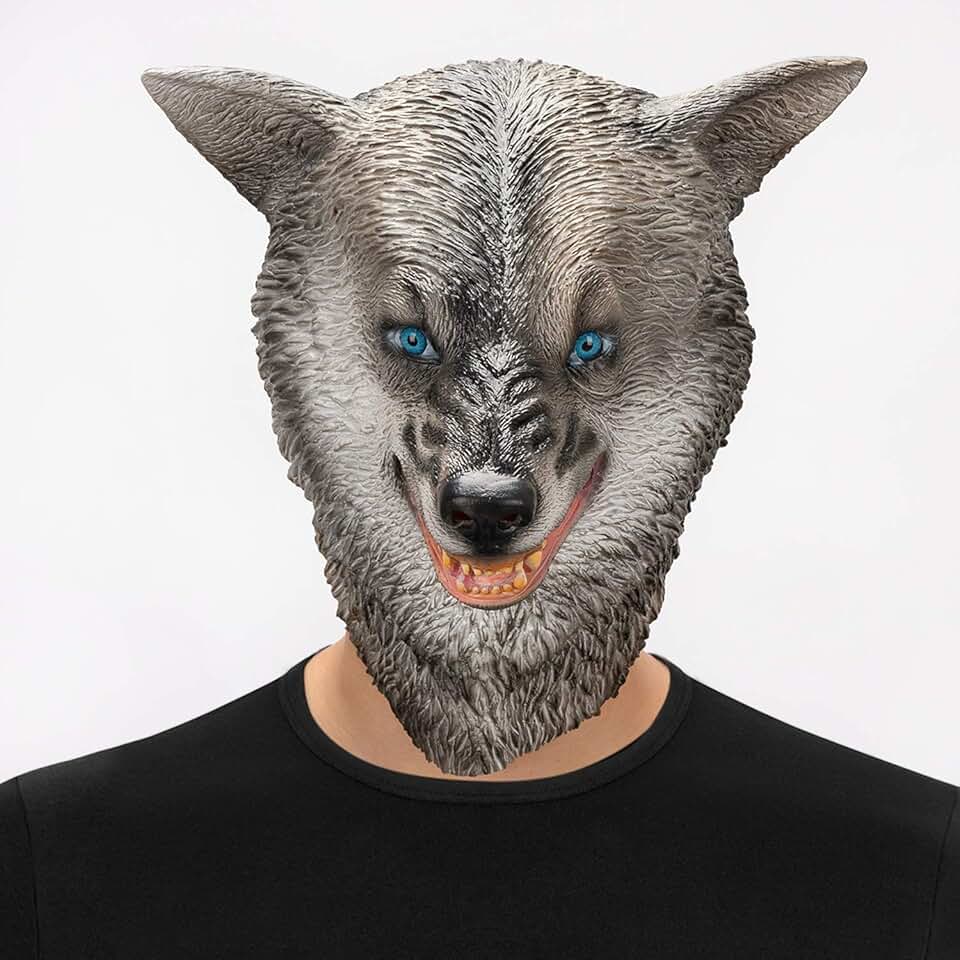 Amazon.co.uk: wolf masks