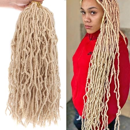 Amazon.com : 18 Inch Faux Locs Crochet Hair Soft Locs Crochet Braids 6 ...