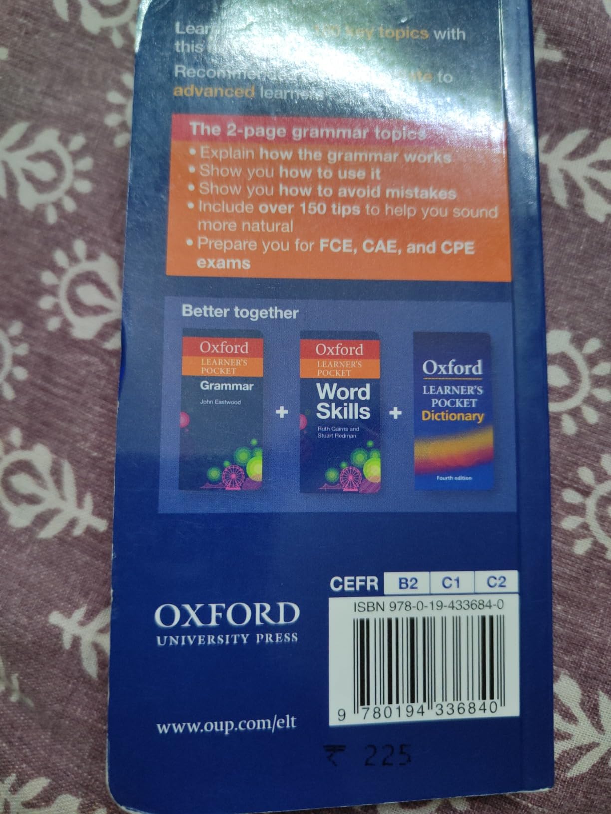OXFORD LEARNER'S POCKET GRAMMAR - NEW PB : John Eastwood: Amazon.in: Books