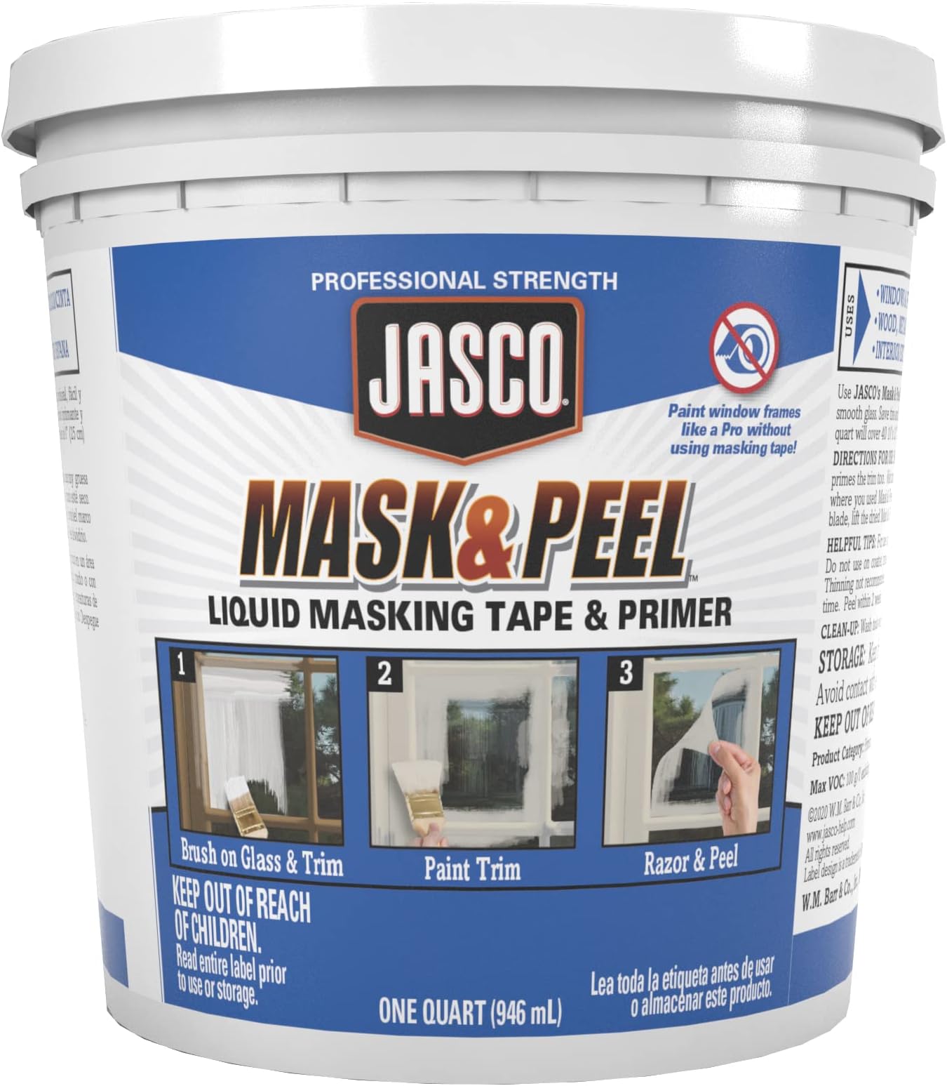 JASCO Liquid Mask & Peel, Liquid Masking Tape, 1 Quart - Amazon.com