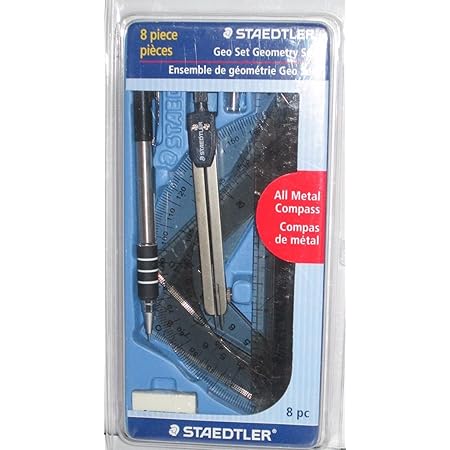 Staedtler 8 Piece Geometry Set : Amazon.in: Office Products
