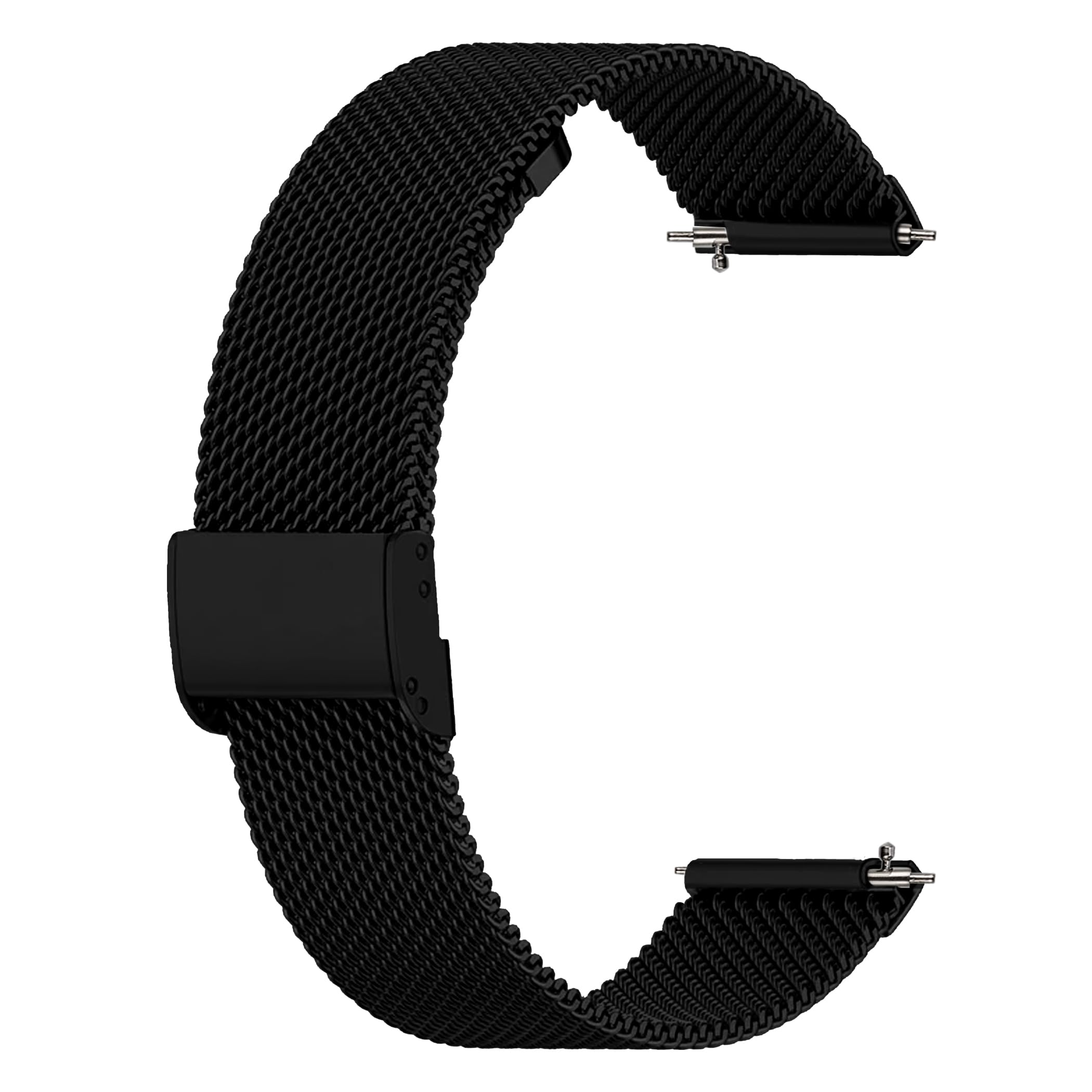 ACM Watch Strap Steel Metal 22mm Compatible with Noise Noisefit Buzz ...