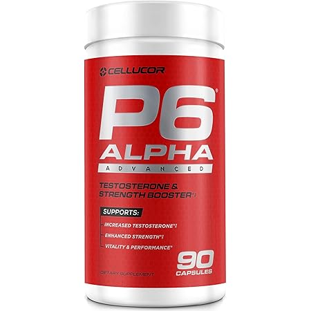 Amazon.com: Cellucor P6 Original Testosterone Booster for Men, Build ...
