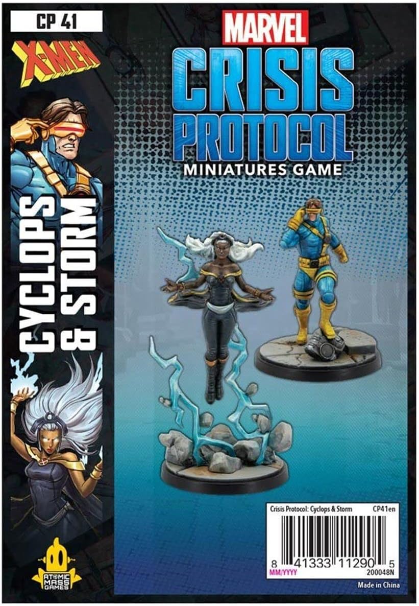 Fantasy Flight Games Marvel Protocolo Crisis Cyclops and Storm – Paquete de personajes – Yaxa ...