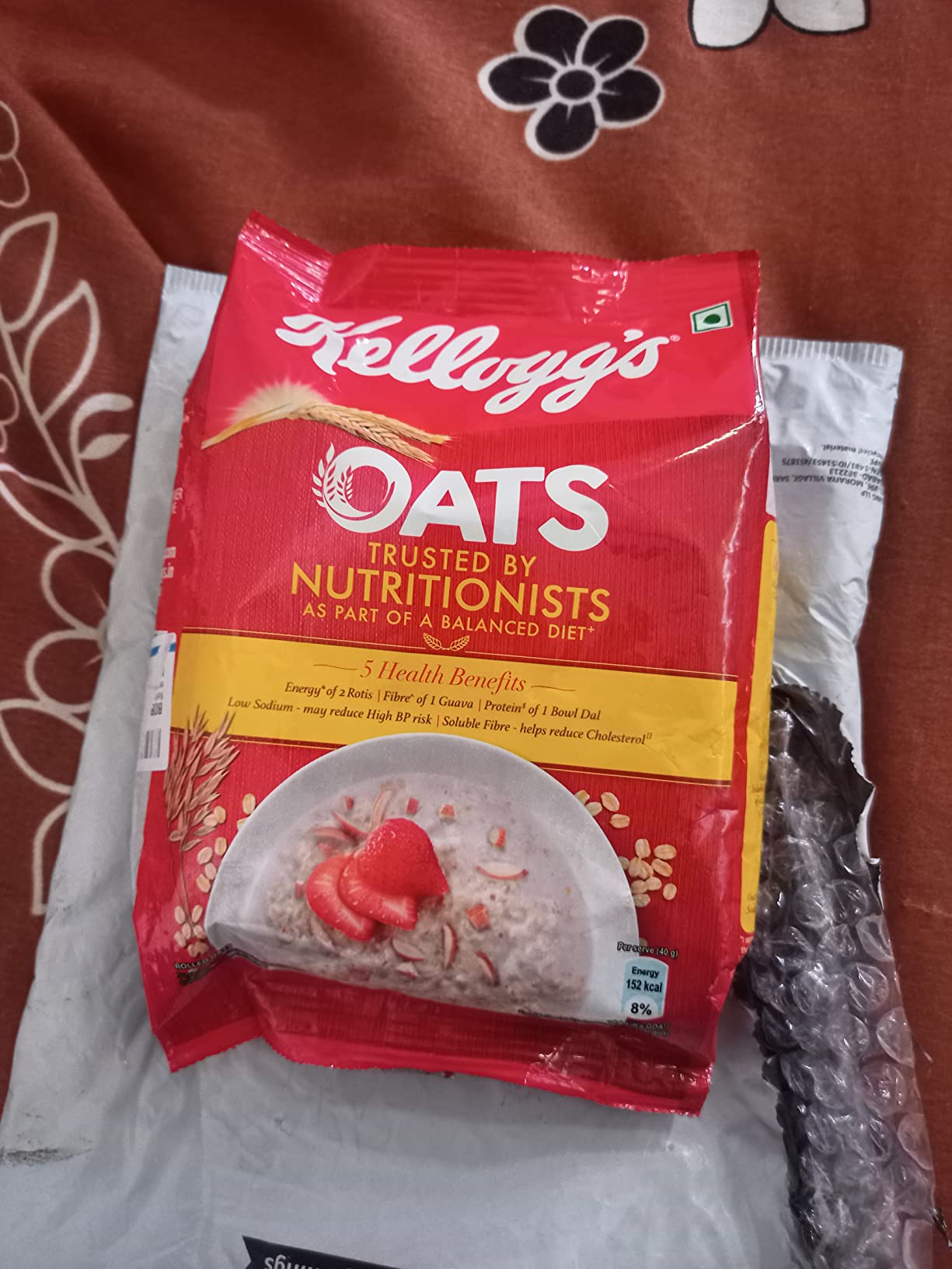 Kellogg's Oats, Rolled Oats, High in Protein and Fibre, Low in Sodium ...