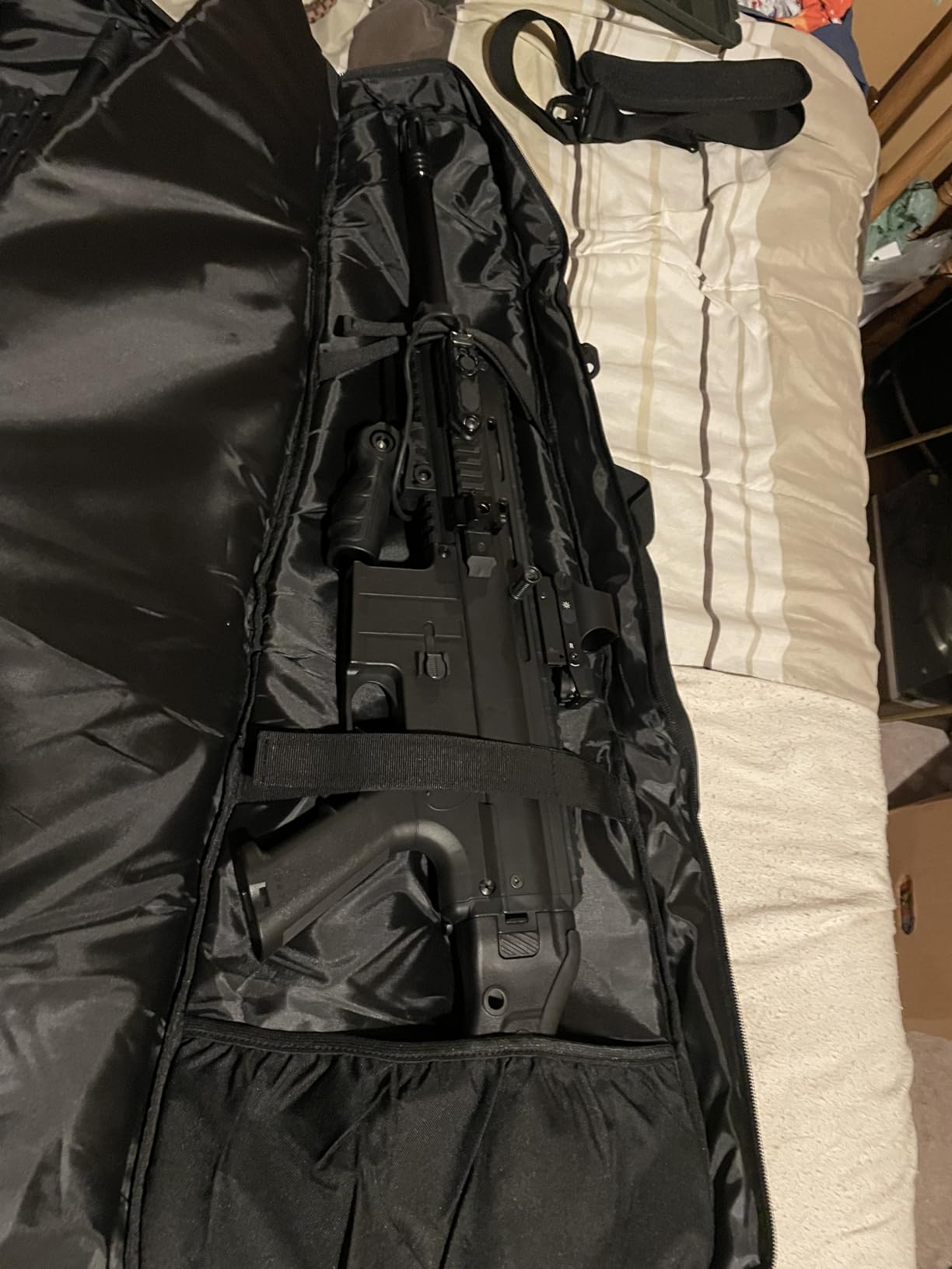 DSLEAF 36” Soft Rifle Case Backpack, Double Rifle Bag & Tactical Gun ...