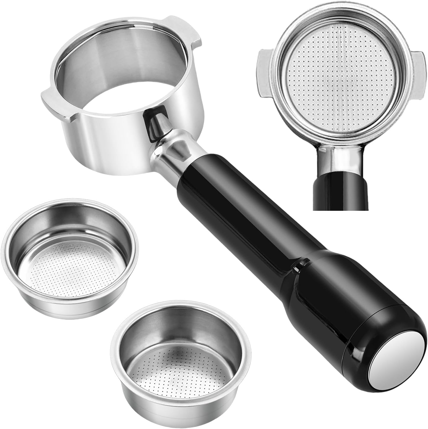 Amazon.com: 51mm Bottomless Portafilter for Delonghi ECP3420/EC155 ...