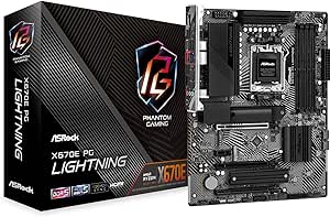 Amazon.com: ASRock X670E PG Lightning Support AMD AM5 RYZEN 7000 Series ...