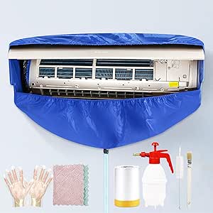 Amazon.com: FENRISOLUTE AC Cleaning Kit with Waterproof Dust Cover ...