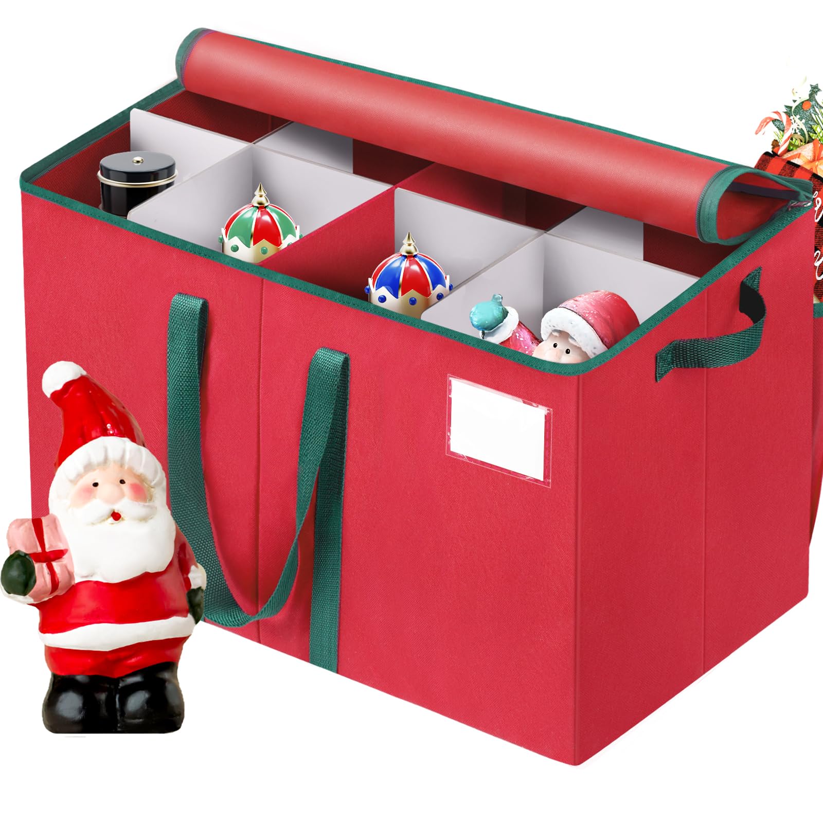 Amazon.com: EverMerry Nutcracker Storage Containers and Figurine ...