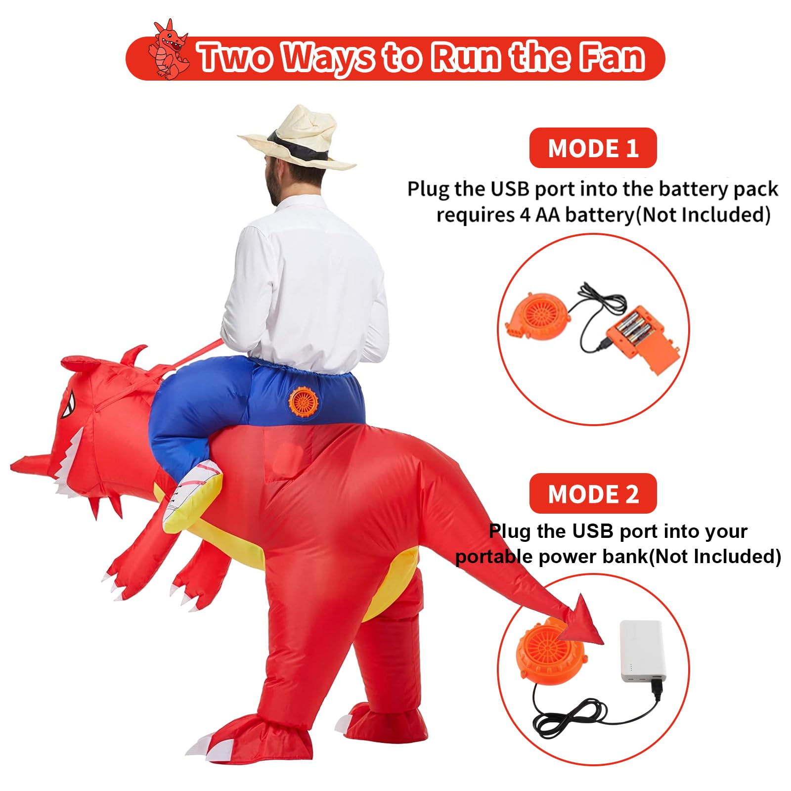 Snapklik.com : Inflatable Dinosaur Costume For Adults Inflatable ...